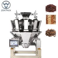 China 300g 500g 10 Heads Multihead Weigher Packing Machine With Stepper Motor for sale