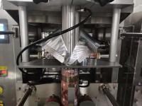 China High Speed 50bags/Min Sugar Vertical Pouch Packing Machine PLC Control for sale