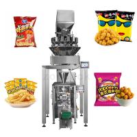 China Potato Chips Automatic Food Snacks Nut Pouch Packing Machine With Nitrogen for sale