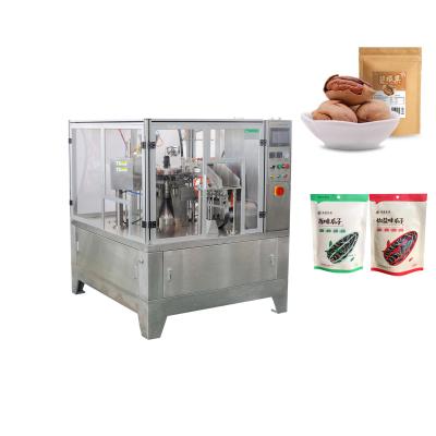 China Fully Automatic Stand Up Rotary Pouch Packing Machine 50bags/Min for sale