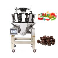 China Automatic 300g 500g 10 Head Weigher For Chips Snacks Candy for sale