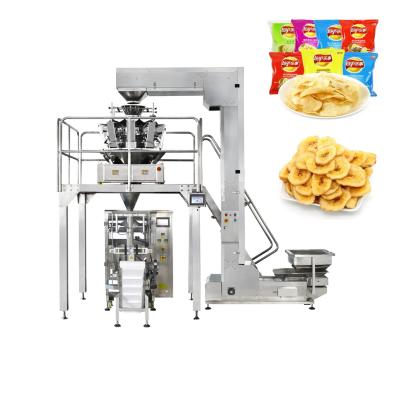 China Puffed Food Pillow Bag Packing Machine Vertical 50g 100g Automatic for sale