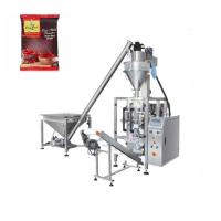 China Automatic Spice Powder Pouch Packing Machine With Auger Filler 4.8 Ton/Day for sale