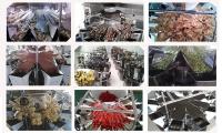 China 10 Head Multihead Weigher Machine For Food Banana Chips for sale