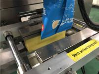 China PLC Pillow Bag Punch Packing Machine For Candy Sugar for sale