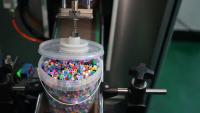 China Bottles Detergent Powder Candy Filling Packing Machine Sealing Capping Labeling for sale