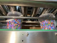 China Bottles Detergent Powder Candy Filling Packing Machine Sealing Capping Labeling for sale