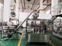 China 1% Accuracy Zipper Bag Packing Machine Milk Powder Coffee Powder for sale