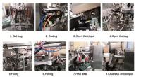 China 1% Accuracy Zipper Bag Packing Machine Milk Powder Coffee Powder for sale