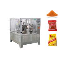 China Rotary Doypack Packing Machine For 1kg Washing Powder Wheat Flour Premade Bag for sale