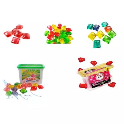 China Laundry Beads Counting Can Box Filling Machine High Speed 35 Bags/Min for sale