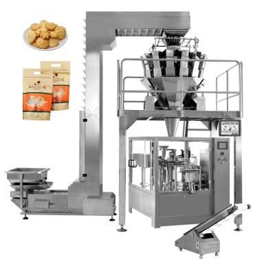 China Automatic Rotary Premade Bag Packing Machine For Nuts Candy Snack for sale