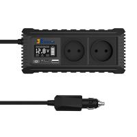 China 12V to 110V 220V Car Power Inverter with USB Plug and Socket for sale
