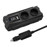 China 300W Pure Sine Wave Car Power Inverter 12V DC to AC 110V 220V with 92% Availability and Multiple Output Type for sale
