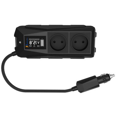 China Portable 12V to 110V 220V DC/AC Inverters Car Power Inverter with USB Type C for sale