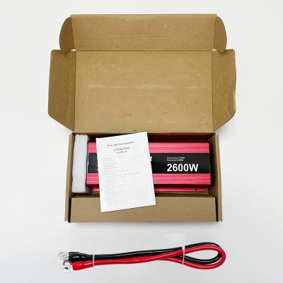 China 28.9CM*11.1CM*5.88CM 2600W Peak 12V 24V 48V 60V DC to AC Off Grid Power Inverter for SDK Network Long Lasting Performance for sale