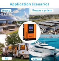 China Smart Off-Grid MPPT Controller LCD Display and Touch Button for Advanced Solar Power Management at Max PV Voltage 230V for sale