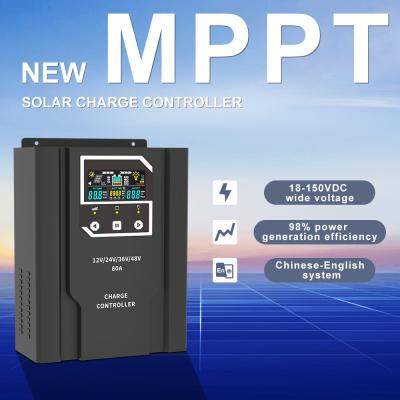China Lightweight 30A MPPT Solar Charge Controller Auto-Detect 12V 24V 36V 48V for Home/RV/Off-Grid for sale