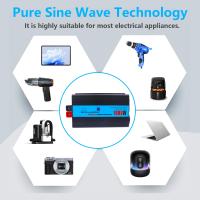China High Power Pure Sine Wave Inverters 110V/220V Conversion from 12V/24V/48V for Optimal Output Current and Compact Size for sale