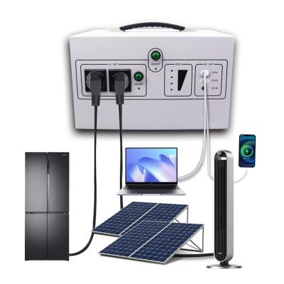 China 1000W 1110Wh Portable Power Station Lithium Iron Phosphate Battery for Home/Outdoor for sale