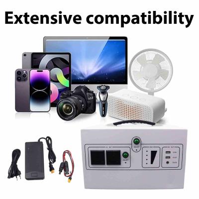 China 1000W Portable Power Station with Solar Charging 50Ah LiFePO4 Battery for sale