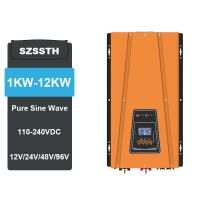 China 2000W Pure Sine Wave Inverter 12V/24V/48V to 110V/220V for sale