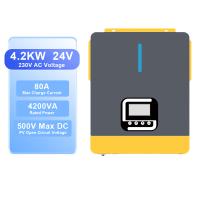 China VICTOR 6.2kW Hybrid Solar Inverter 48V On Off Grid MPPT for sale