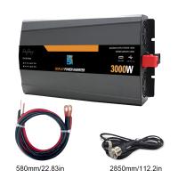 China 3KW Pure Sine Wave Power Inverter 12V/24V to 220V 6000W Peak for sale