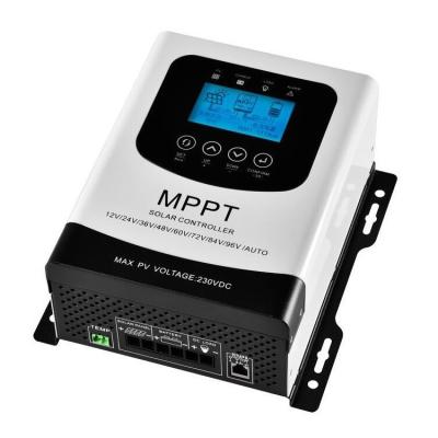China MPPT 50A 60A Charge Controller 50A Max 230V DC 12V 24V 48V 60V 84V 72V 96V Solar Boost CE ROHS Working Temperature -20-40 C for sale