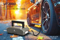 China 4000A 24000mAh Multifunctional Car Jump Starter 1500A Battery Booster Box for sale