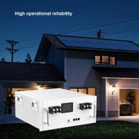 China 48V 200Ah Lithium Ion Battery Module 9.6kWh LFP Lifepo4 5000 Cycle Indoor for sale