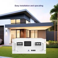 China 48V 200Ah Lithium Ion Battery Module 9.6kWh LFP Lifepo4 5000 Cycle Indoor for sale
