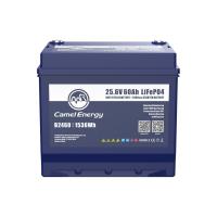 China 25.6V 60Ah IP67 LiFePO4 Marine Battery for 24V Marine Systems for sale