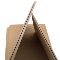 China Rigid and Strong Kraft Paper With Laminated Grey Paperboard Sheets for sale