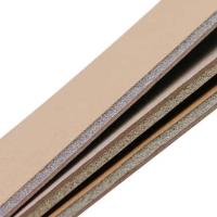 China Stiff Grey Back Paper With 3mm Sponge Laminated Kraft Liner Board for sale