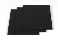 China Recycled or Virgin Pulp Laminated Paperboard Thick Stiffness Full Black Board for sale