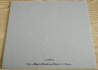 China Recycled Stiffness Paper Hard 1250gsm Solid Grey Paperboard for Matte Book Cover for sale
