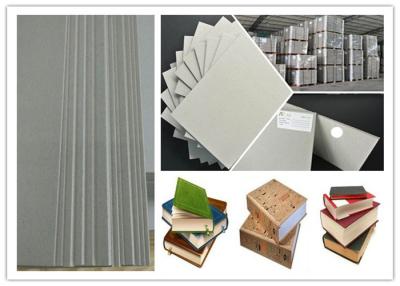 China Foldable Grey Chipboard 750g-2400g for Book Cover Box Calendar Two Side Gray for sale