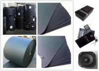China Low Grammage Black Cardboard Paper Roll 110gsm-550gsm for Packaging and Lamination for sale