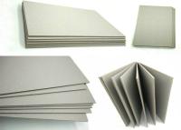 China AA Grade Durable and Folding Resistance Book Binding Cover Board Two Side Gray for sale