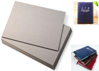 China Single Layer Grey Board Sheets 1300gsm 2mm for Exercise Book and Stationery for sale