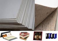 China Material Mixed Paper Pulp Book Binding Board , Uncoated Grey Board Sheets for sale