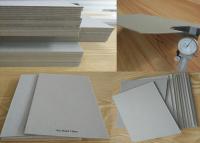 China Material Mixed Paper Pulp Book Binding Board , Uncoated Grey Board Sheets for sale