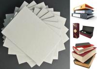 China 800gsm 1.5mm Grey Board Paper Sheet Single layer of Recycled Mixed Pulp for sale