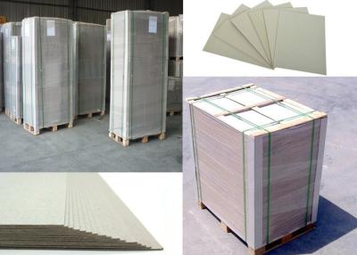 China Anti-Curl Pressed Matte Gray Paperboard 787x1092mm 320gsm for Furniture for sale