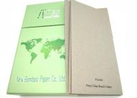 China Book cover Folding Resistance 3mm Gray Chip Board Paper Hard Stiffness for sale