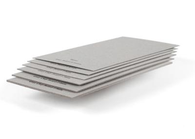 China Grade AA Laminated Grey Board 370gsm to 2150gsm for Book Cover Photo Frame for sale