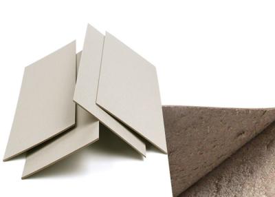 China 1900gsm Anti-Curl Strawboard Laminated Grey Hard Paper Sheets 787x1092mm Strong Stiffness for sale
