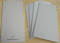China Anti-Curl Grade AA matte Grey Book Binding Board for Book Cover for sale