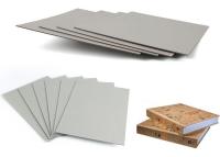China Degradable Recycled Grey Strawboard Paper 1200gsm for Hardcover Book Covers for sale